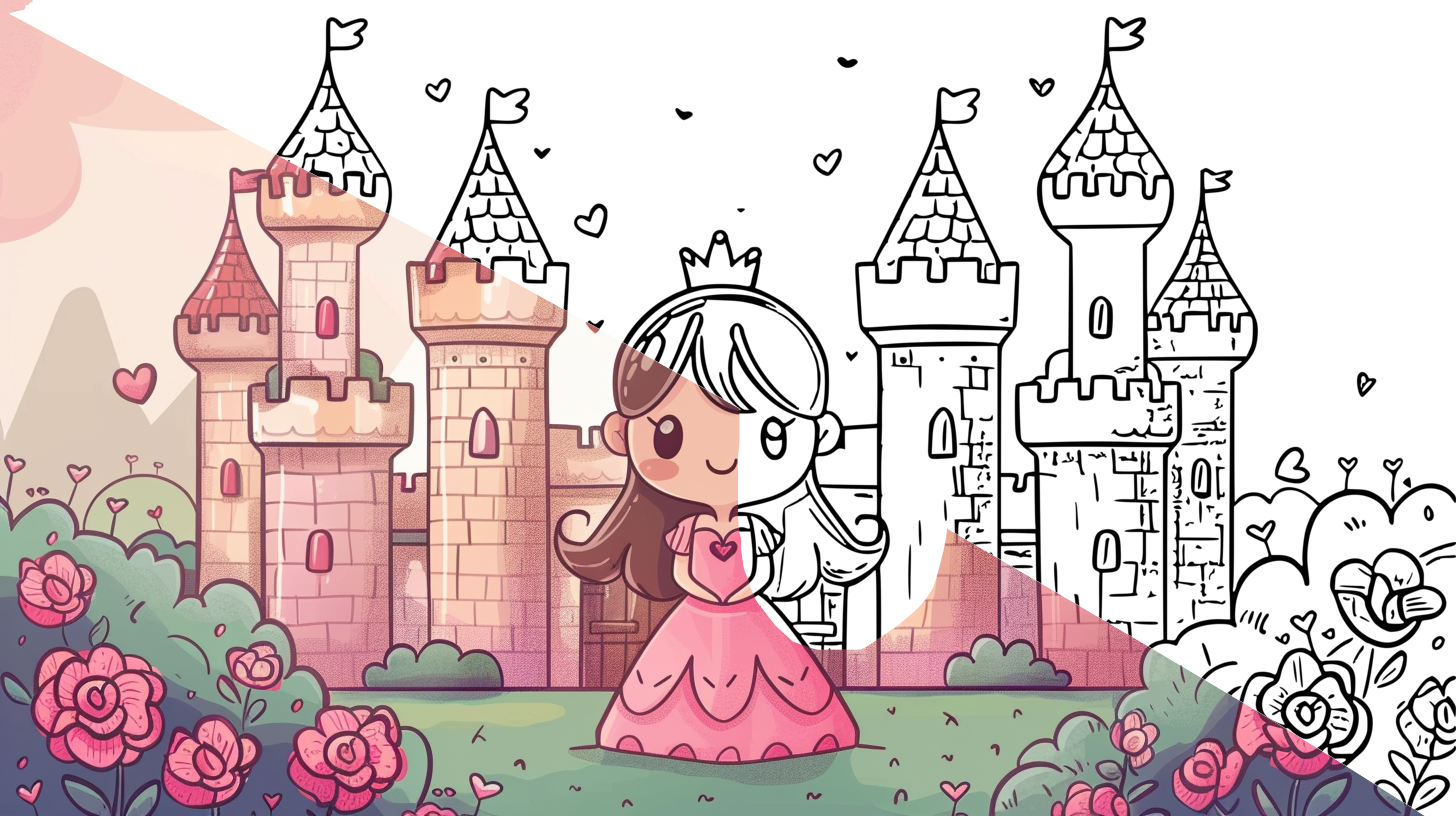 Free Coloring Book Page Creator | Convert Images to Line Art | DGB.LOL